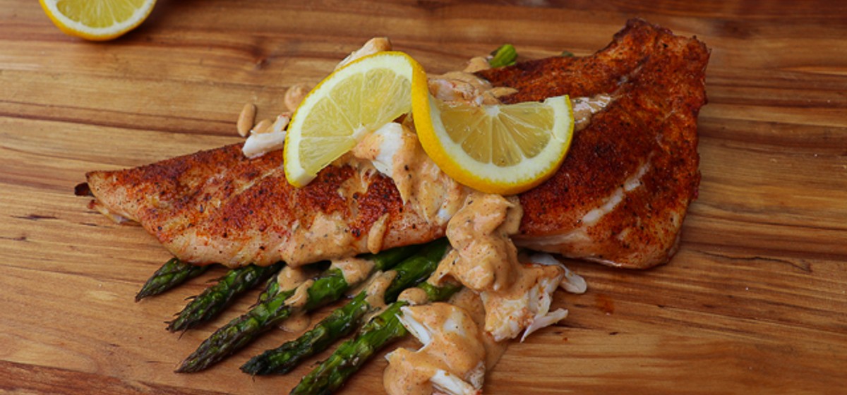 Grilled Red Snapper with Cajun Cream Sauce Recipe | SideChef