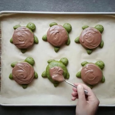 Matcha Milk Bread Turtles Recipe | SideChef