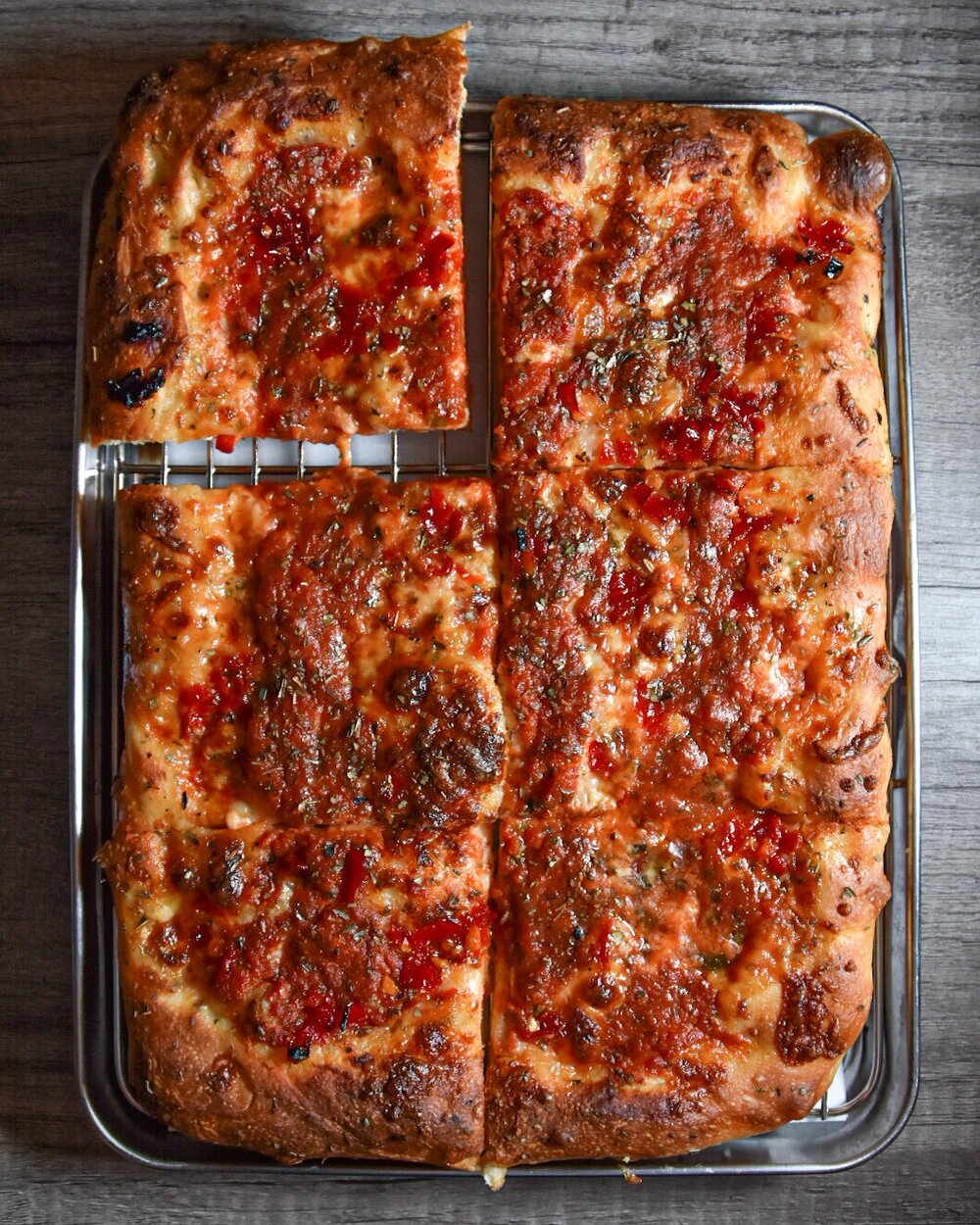 Roman Style Al Taglio Pizza Dough Recipe | SideChef