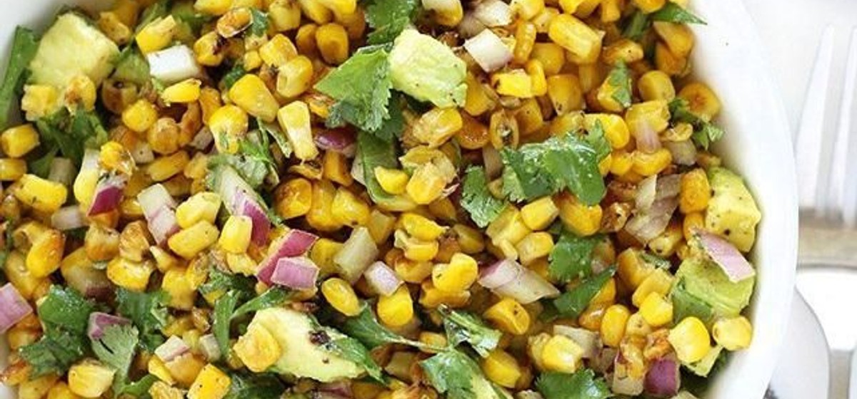 Warm Corn And Avocado Salad Recipe | SideChef