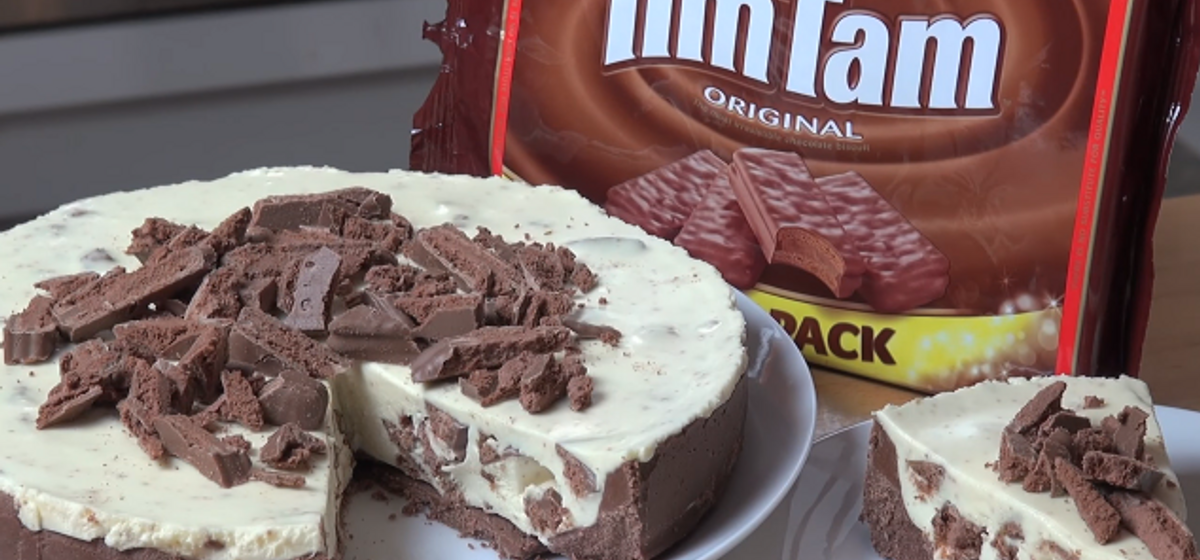 No Bake Tim Tam Cheesecake Recipe | SideChef