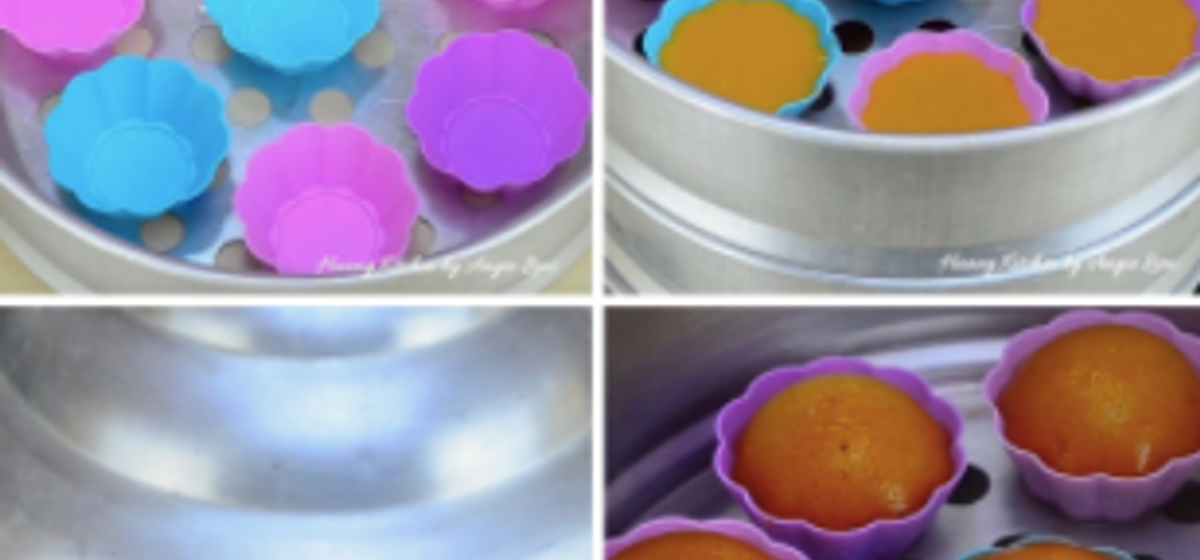 Steamed Caramel Cupcakes 蒸焦糖杯子糕 Recipe | SideChef
