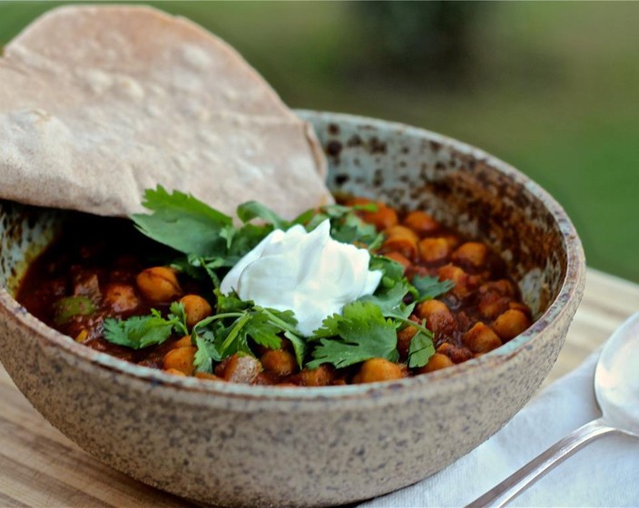 Chana Masala with Roti Recipe | SideChef