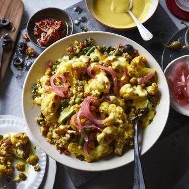 Coronation cauliflower, chickpea and grain salad | M&S