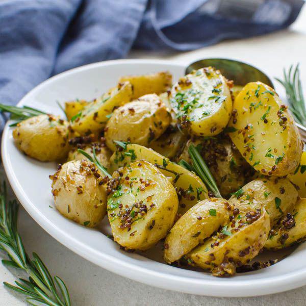 Rosemary-Mustard Potatoes Recipe | SideChef
