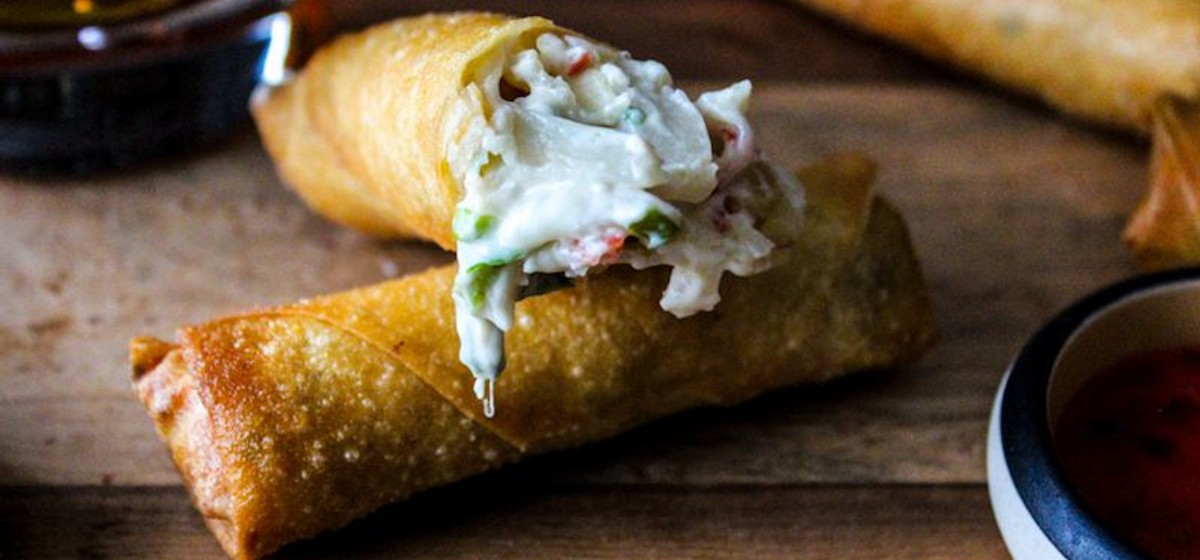 Crab and Cheese Spring Rolls Recipe | SideChef