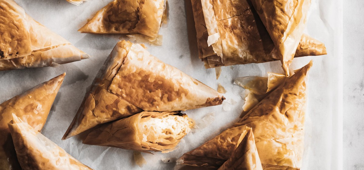 Easy Greek Cheese Triangles - Tiropitákia Recipe | SideChef