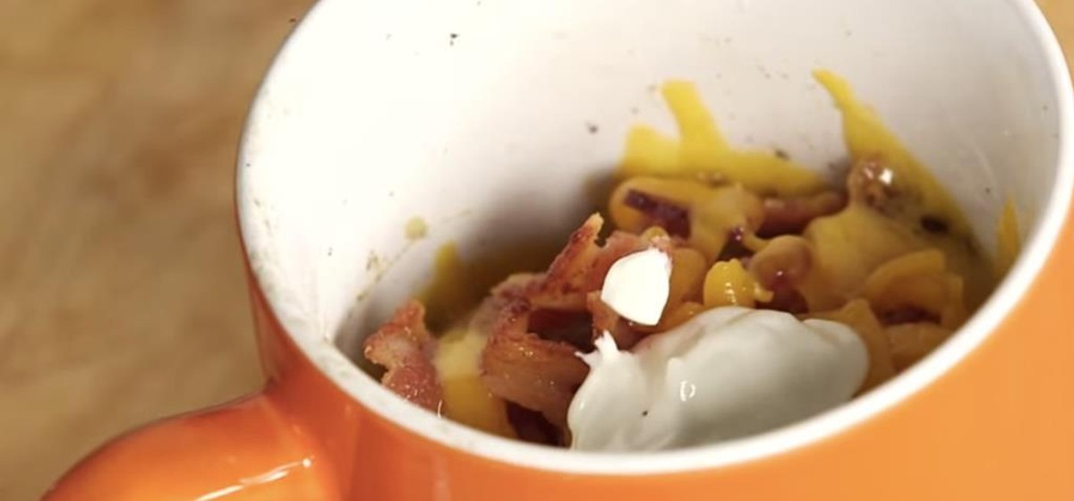 Fully Loaded Breakfast Potato Mug Recipe | SideChef