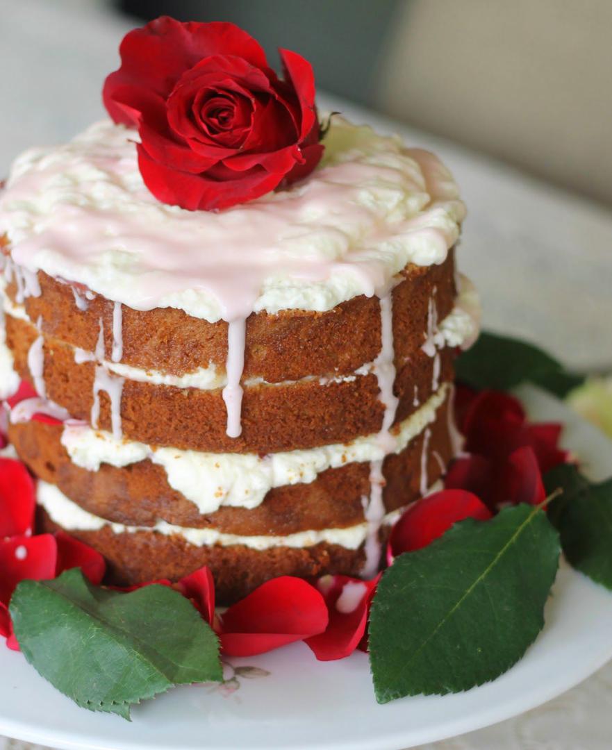 Raspberry Rosewater Tea Cake Recipe | SideChef
