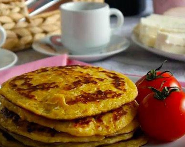 Sweet Corn Pancakes Recipe | SideChef