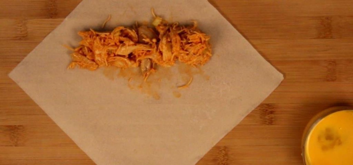 Buffalo Chicken Spring Rolls Recipe | SideChef