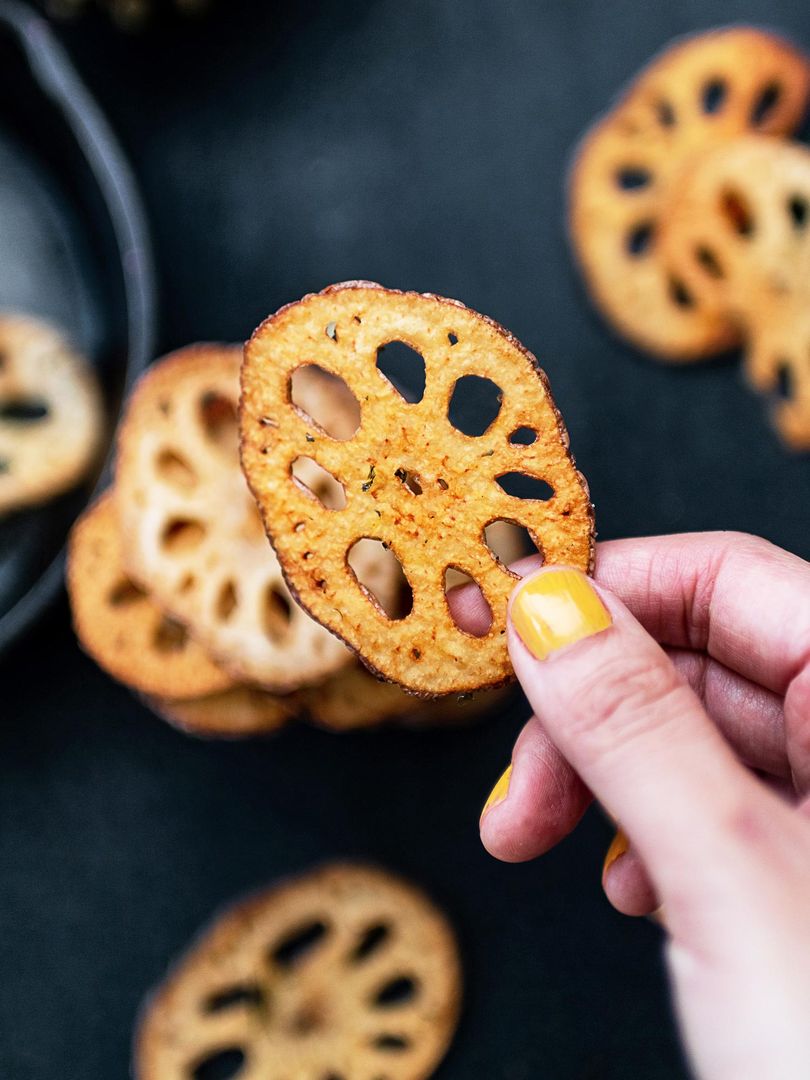 Crispy Lotus Root Chips Recipe | SideChef