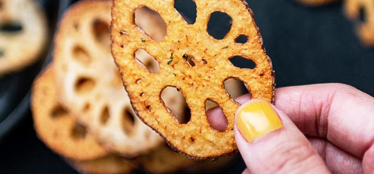 Crispy Lotus Root Chips Recipe | SideChef
