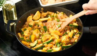 Easy Chicken Calabacitas Recipe | SideChef