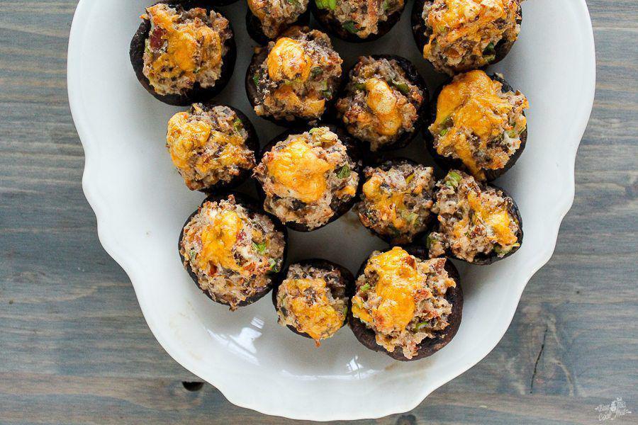 Boom Boom Stuffed Mushrooms Recipe | SideChef