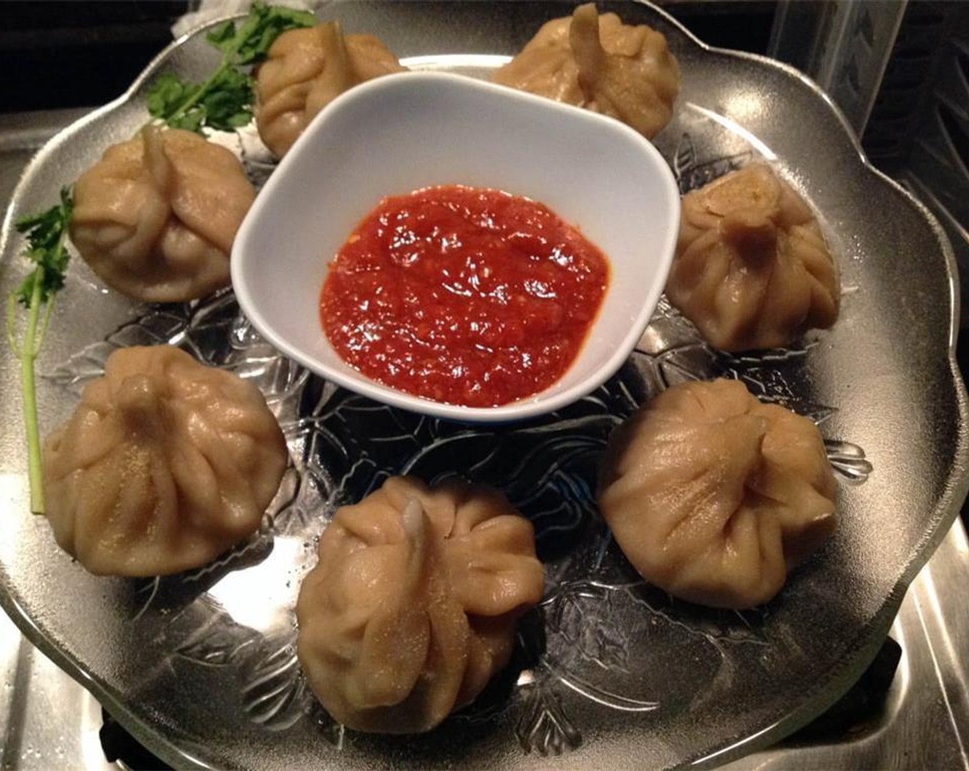 Steamed Chicken Momos Recipe | Sapphire1845.com