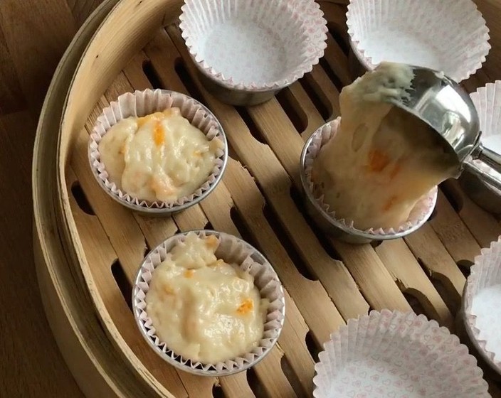 Steamed Mandarin Orange Muffin (Huat Kueh) Recipe | SideChef
