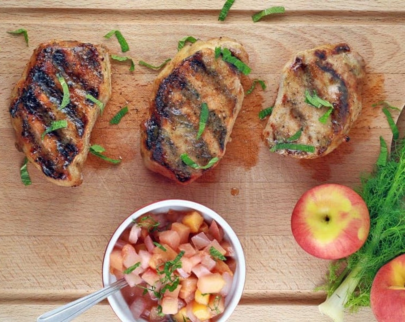 Grilled Pork Chops With Honey Mustard Glaze Recipe Sidechef