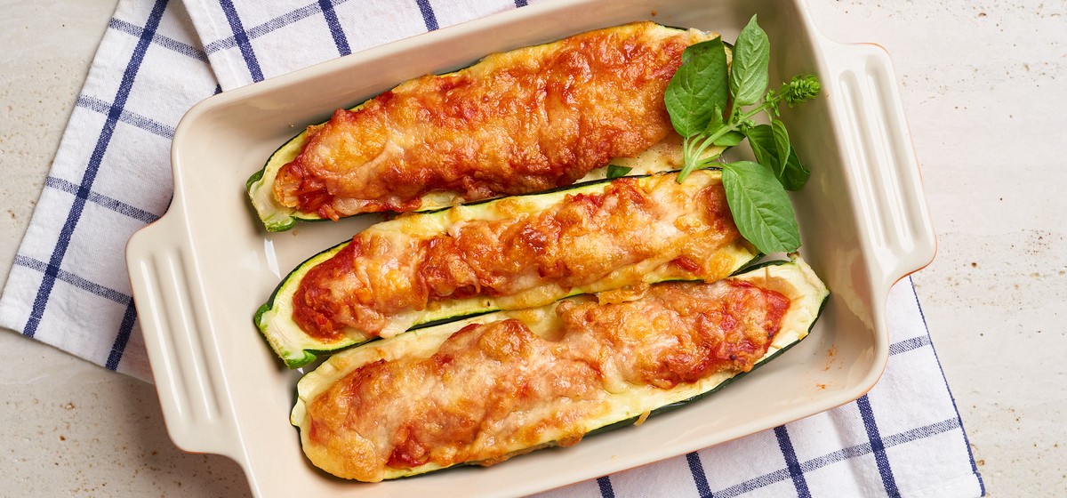 Chicken Parm Zucchini Boats Recipe | SideChef