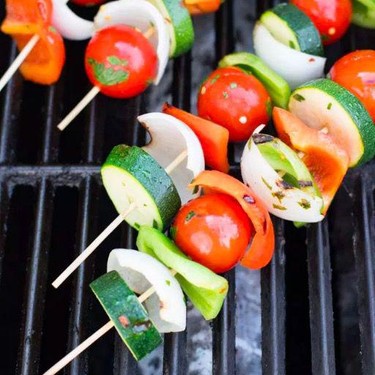 Italian Vegetable Kabobs Recipe | SideChef