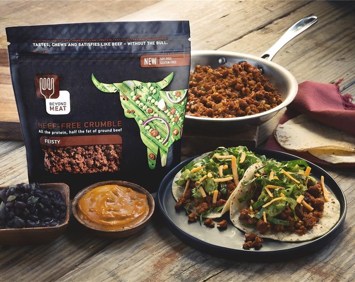 Beyond Meat Feisty Tacos with Black Beans Recipe | SideChef