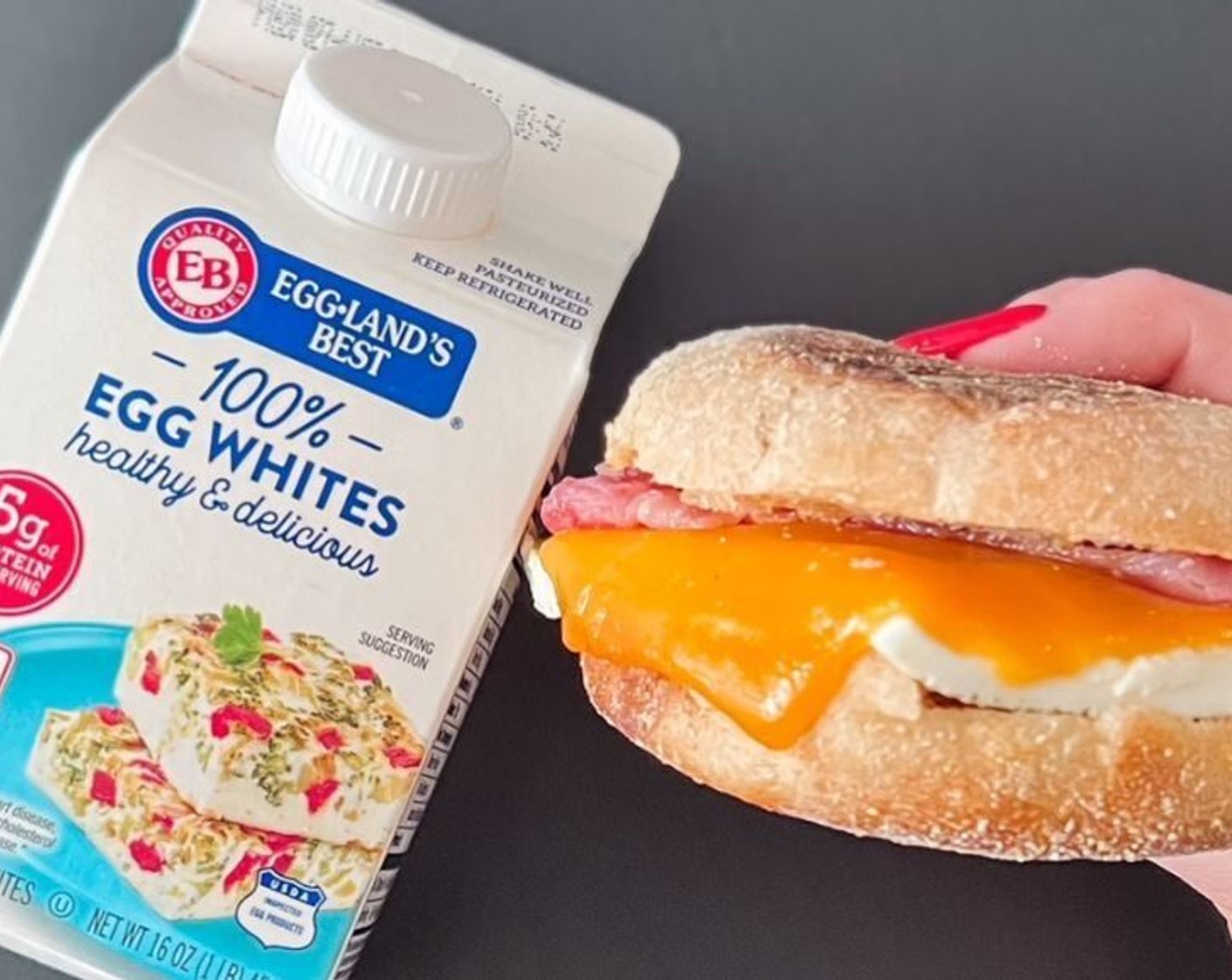 Meal Prep Egg White Breakfast Sandwiches Recipe | SideChef