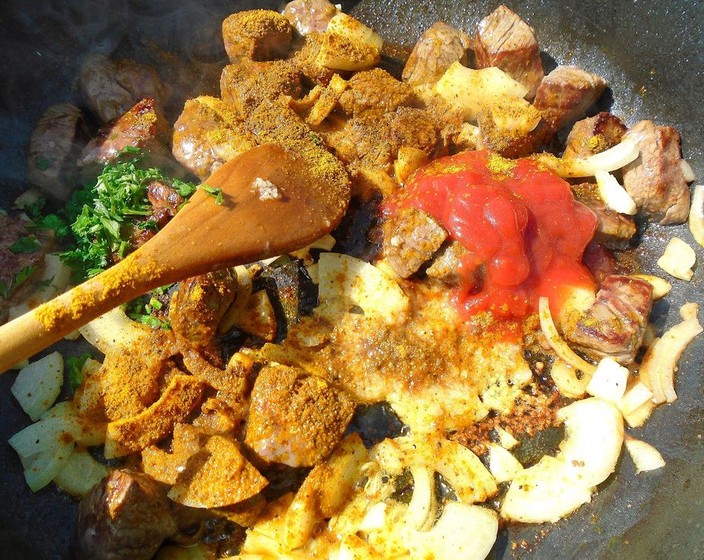 Curried Beef and Mushroom Buddha Bowl Recipe | SideChef