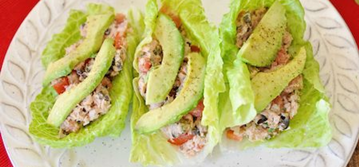 Lettuce Wraps with Spanish Tuna and Avocado Recipe | SideChef