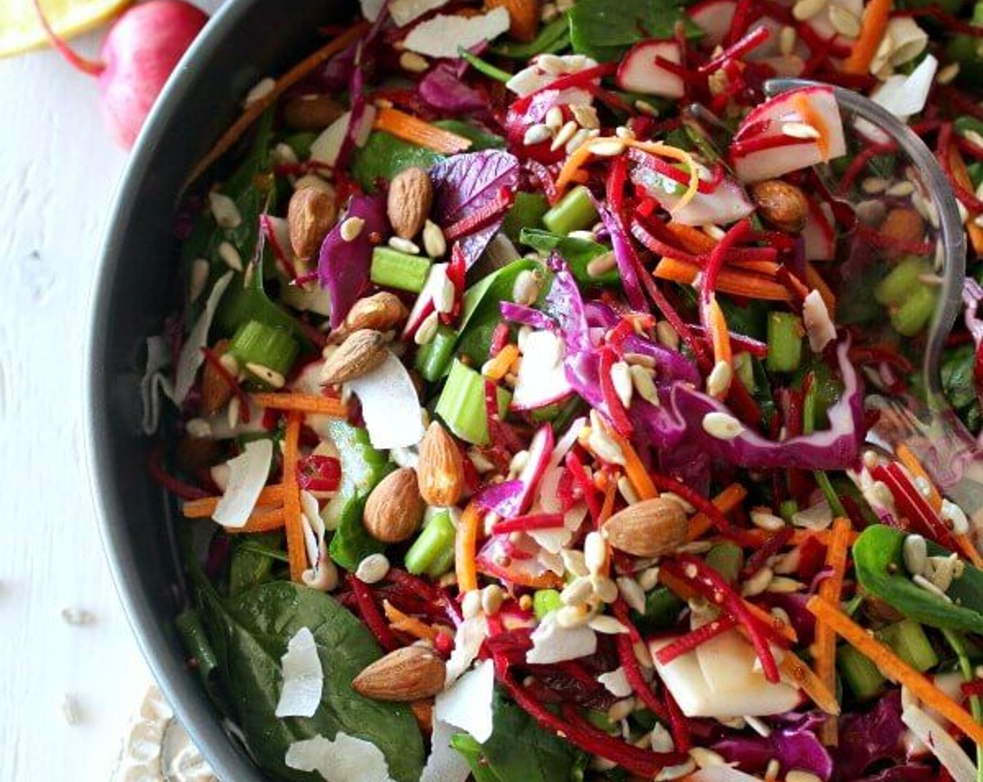 Red Cabbage, Spinach & Beetroot Detox Salad Recipe | SideChef