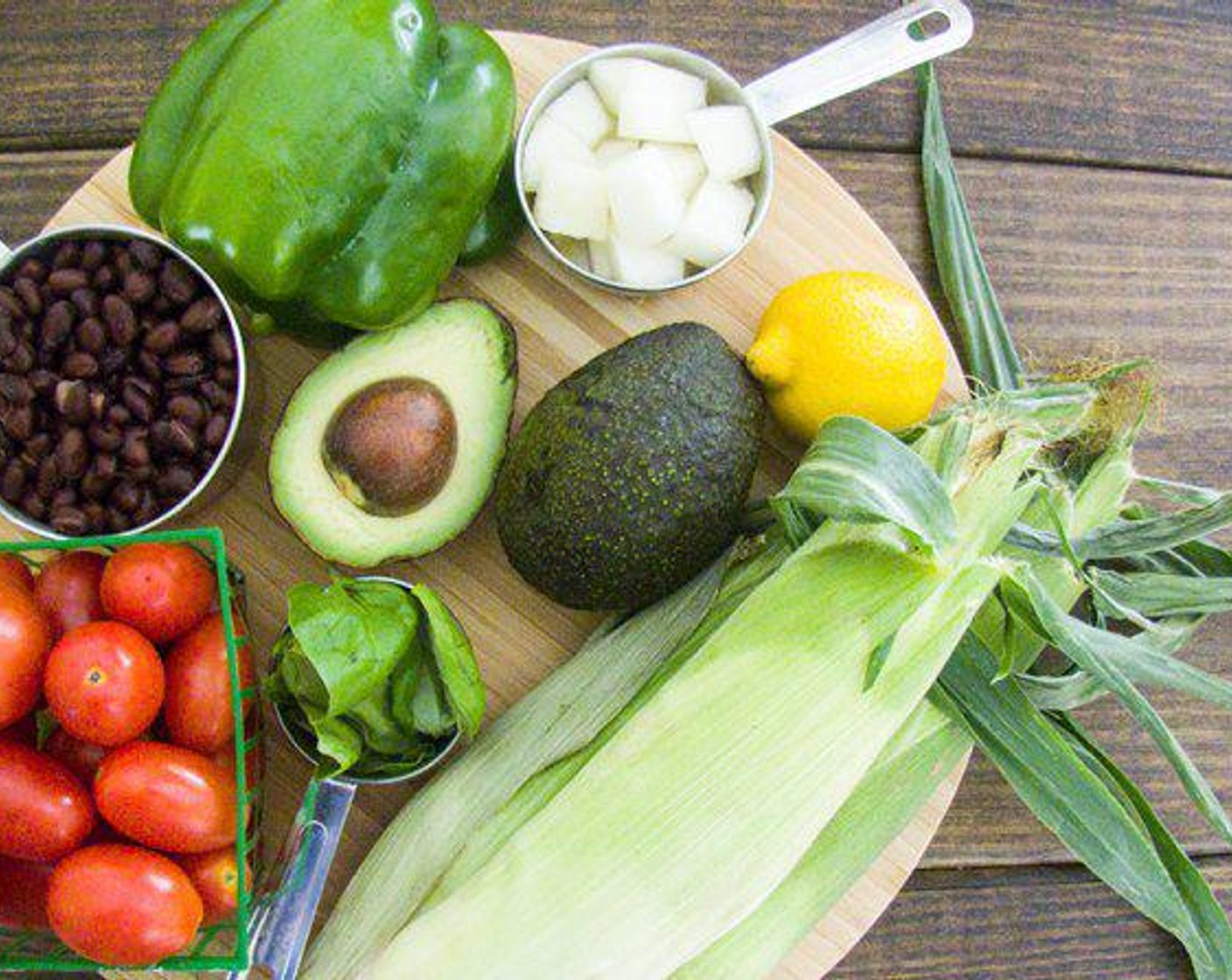 Chunky Salsa With Roasted Corn Avocado And Tomatoes Recipe Sidechef