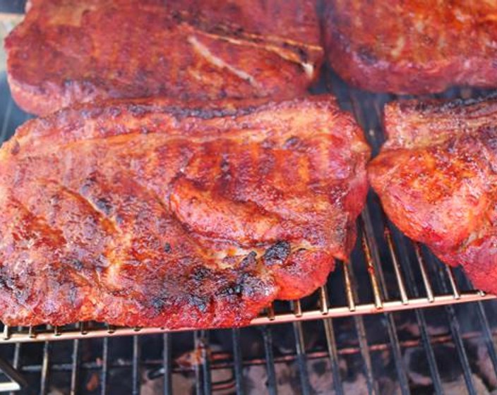 Grilled Pork Steaks Recipe | SideChef