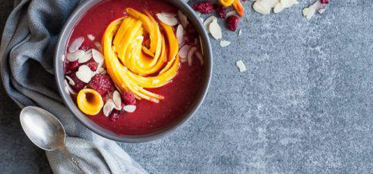 Mango Raspberry Smoothie Bowl Recipe | SideChef
