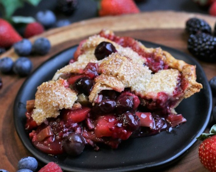 Fruit of the Forest Pie Recipe | SideChef