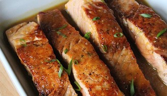 Maple & Ginger Glazed Salmon Recipe | SideChef