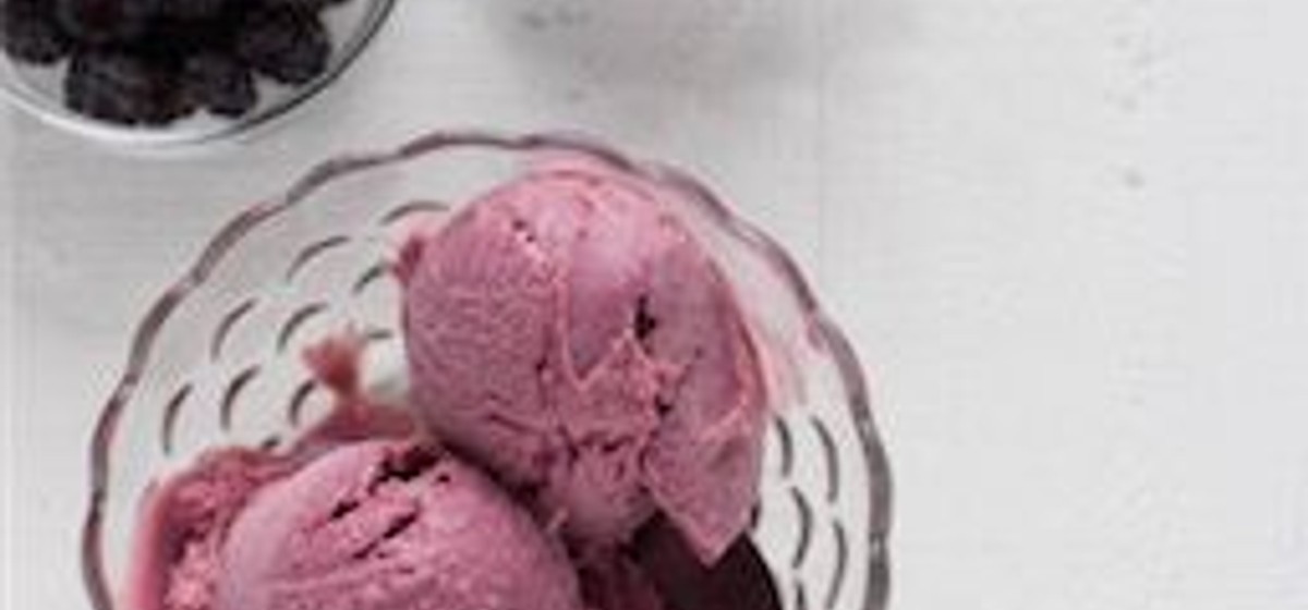 Black Raspberry Gelato Recipe | SideChef