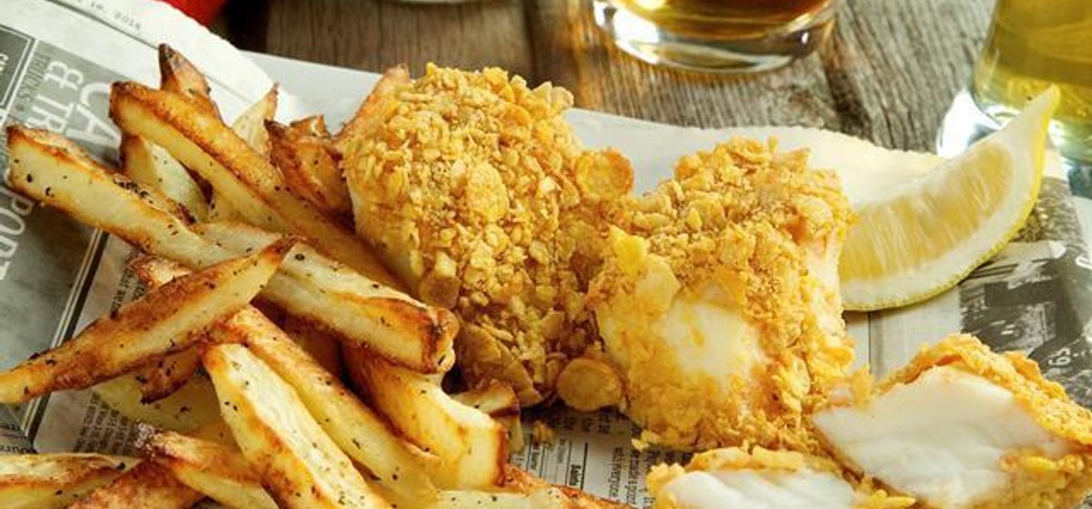 Baked Fish and Chips with Tartar Sauce Recipe | SideChef