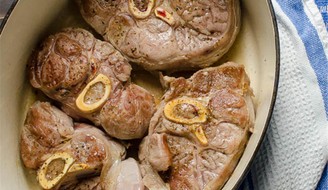 Garlic Wine Braised Veal Shanks Recipe | SideChef