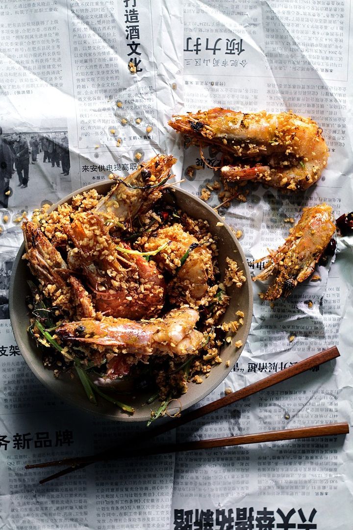 Typhoon-Shelter Garlic Shrimp Recipe | SideChef