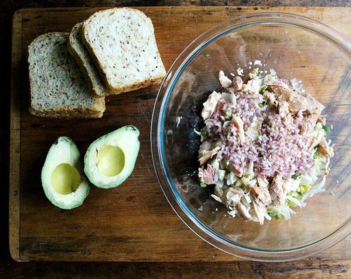 Smoked Trout and Avocado Salad Toasts Recipe | SideChef