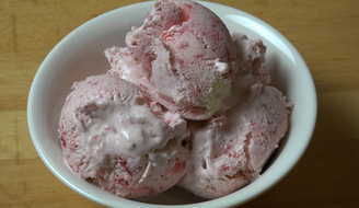 Super Simple Strawberry Ice Cream Recipe | SideChef