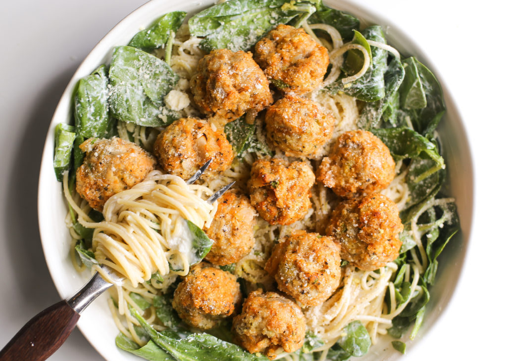 Turkey Meatballs with Lemony Ricotta Pasta Recipe | SideChef