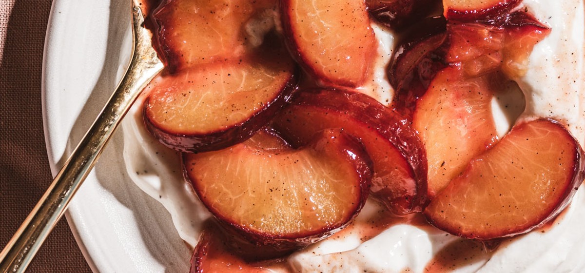 Simple Sautéed Plums Recipe | SideChef