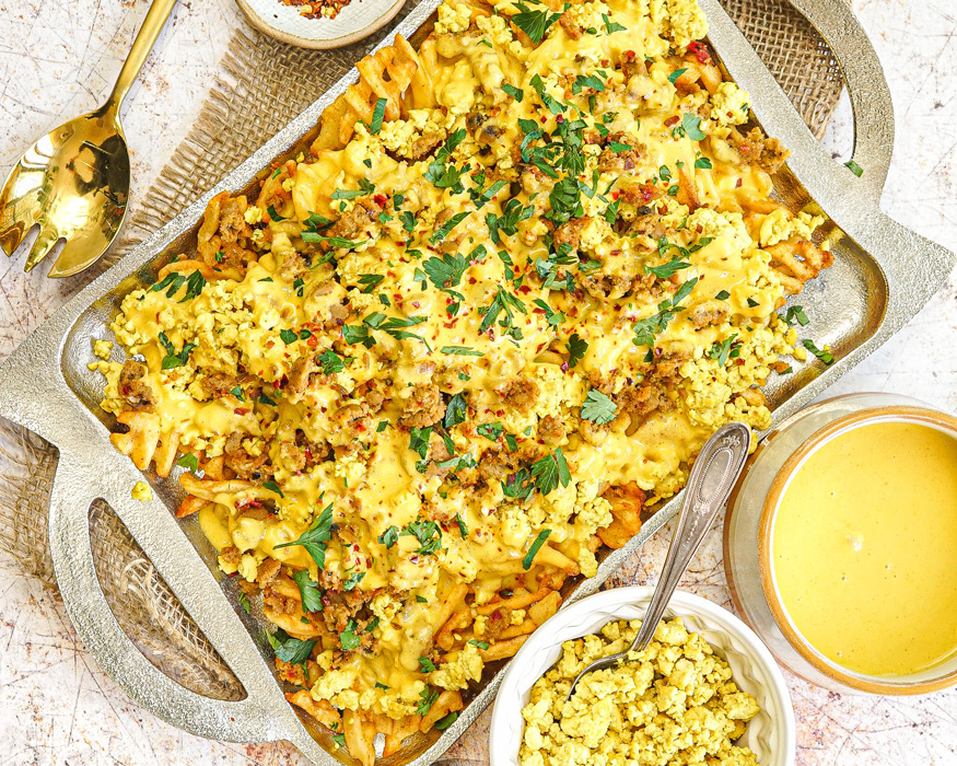 Vegan Loaded Breakfast Fries Recipe | SideChef