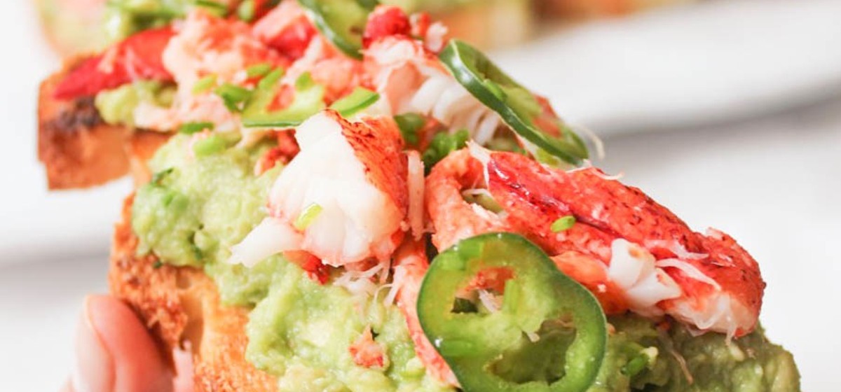 Lobster Avocado Toast Recipe | SideChef