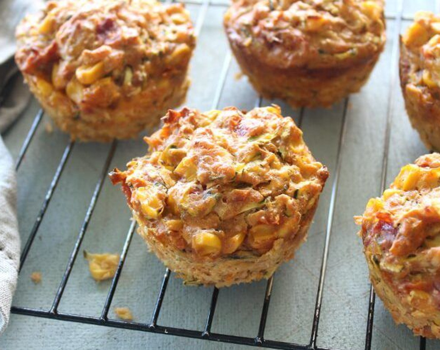 Easy Savory Corn Zucchini Muffins - SideChef