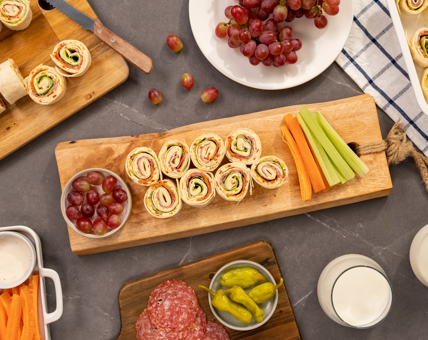 Italian Sub Pinwheels Recipe | SideChef