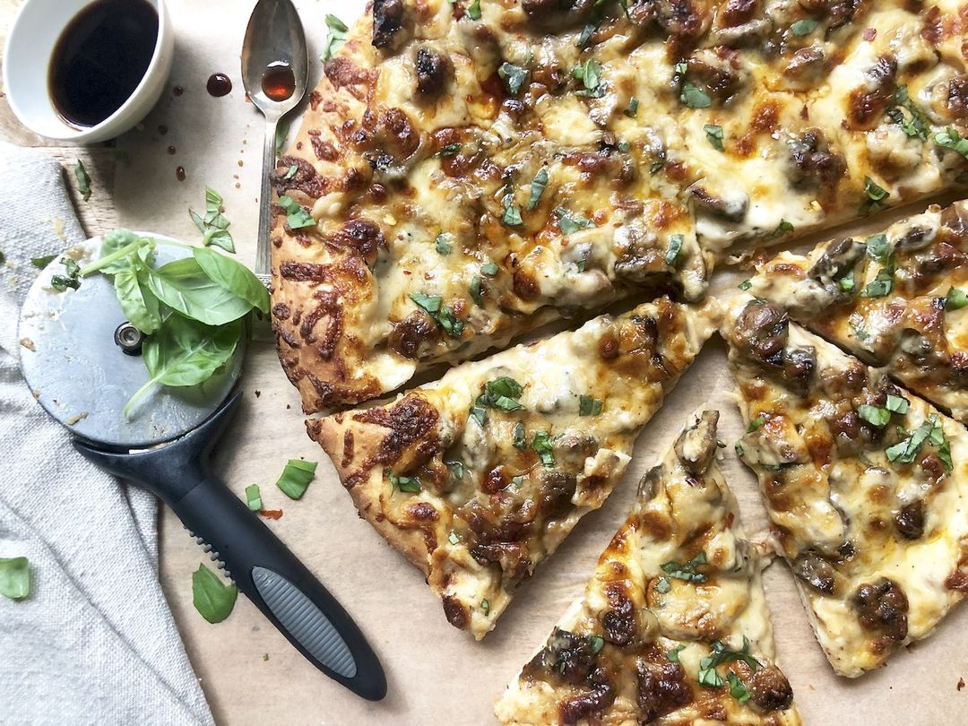 Mushroom Marsala Pizza Recipe | SideChef