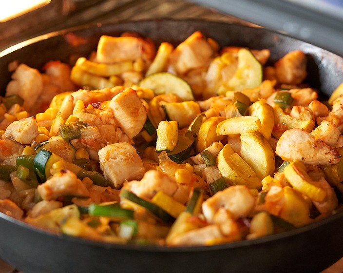 Easy Chicken Calabacitas Recipe | SideChef