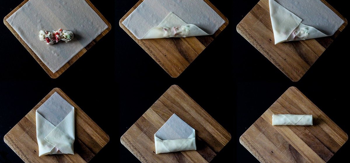 Crab and Cheese Spring Rolls Recipe | SideChef