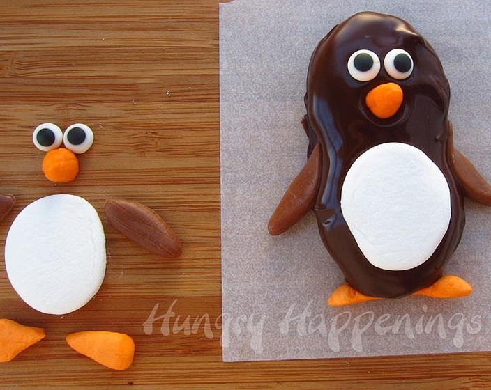 Dark Chocolate Nutter Butter Penguins Recipe | SideChef